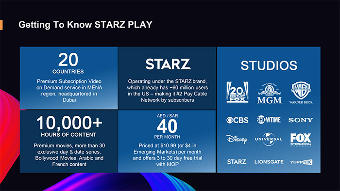 STARZ PLAY Achieves Hits One Million Subscribers - CriticReviewer.com