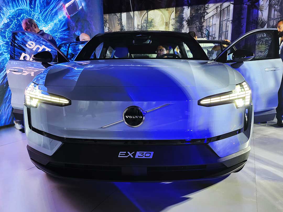 Fully electric Volvo EX30 - small SUV launches amid backdrop of COP28 ...