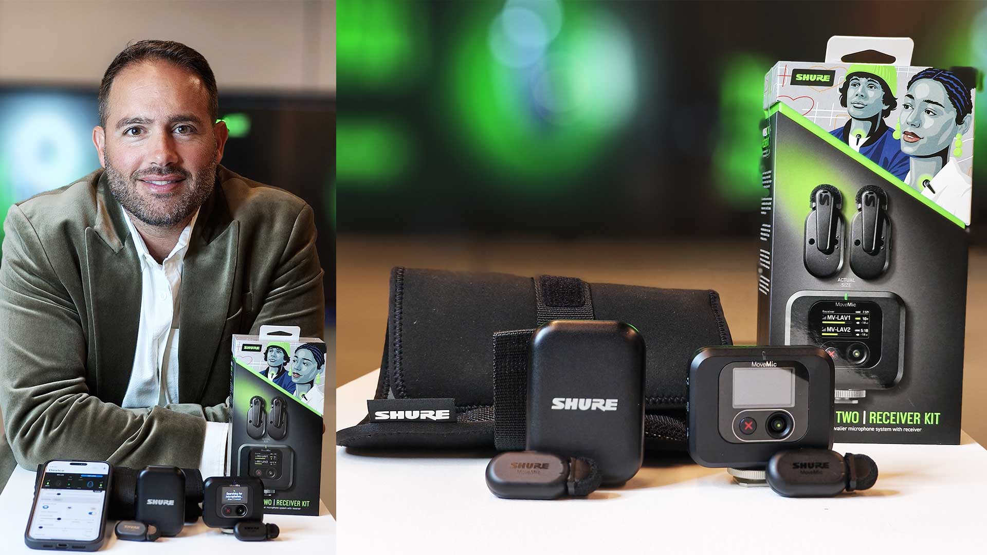 Shure launched the MOVEMIC Microphone System in the UAE